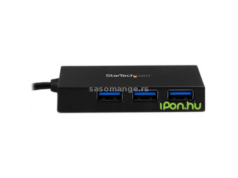 STARTECH 4-Port USB-C Hub - USB-C to 4x USB-A - USB 3.0 Hub - Includes Power Adapter