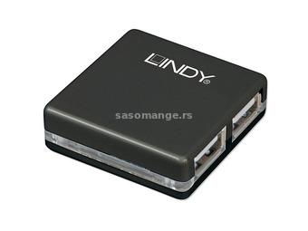 LINDY 4 Port USB 2.0 Mini Hub