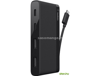 BELKIN F4U090BTBLK USB-C 4-Port Mini Hub