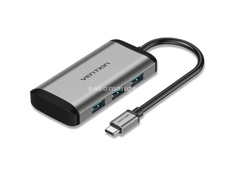 VENTION 5 in 1 USB Type-C Adapter Hub grey