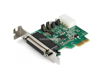 STARTECH 4-Port PCI Express RS232 Serial Adapter Card - 16950 UART LP