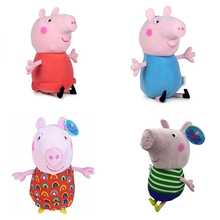 PEPPA PRASE PLISANA IGRACKA 50CM ASS PEP