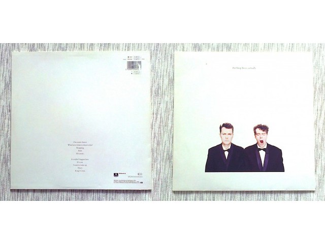 PET SHOP BOYS - Actually (LP) Made in Holland