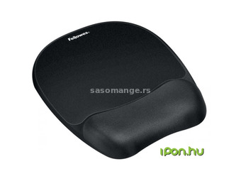 FELLOWES Memory Foam mousepad wrist support black