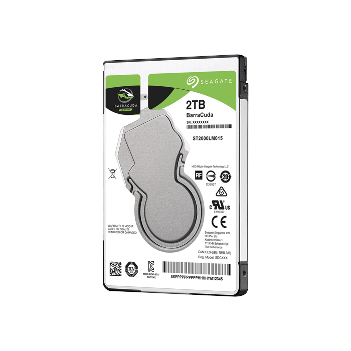 Hard disk SEAGATE 2TB, 2.5", SATA III, 128MB, 5400rpm, Barracuda - ST2000LM015 Interni, 2.5", SATA III, 2TB HDD