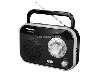 SENCOR radio SRD 210 BC crno, srebrni