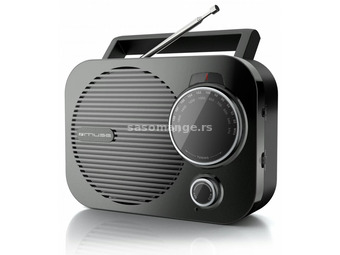 MUSE M-050 R Radio black