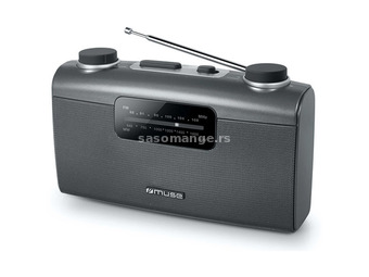 MUSE M-058R radio grey