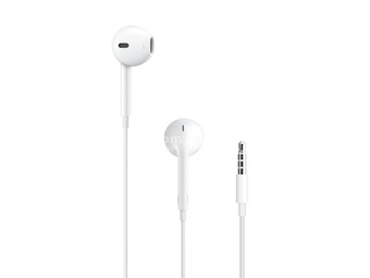 APPLE EarPods 3.5 mm fejhallgató-csatlakozóval white