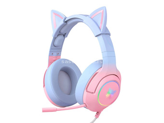 ONIKUMA K9 7.1 pink and blue