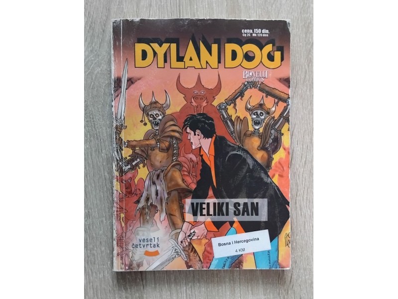 Dylan Dog VČ br 8 Veliki san