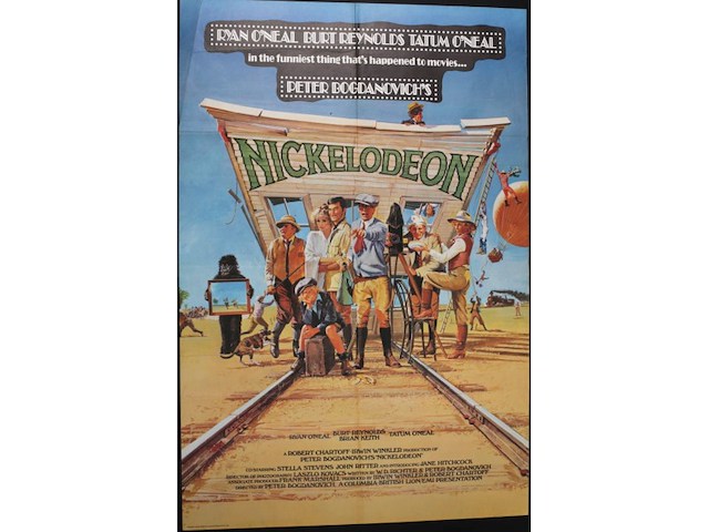 Nickelodeon - veliki originalni filmski plakat 1976