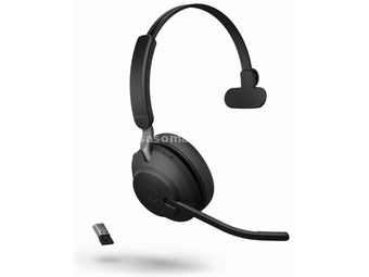 JABRA Evolve2 65 UC Mono USB-A + Link380A black