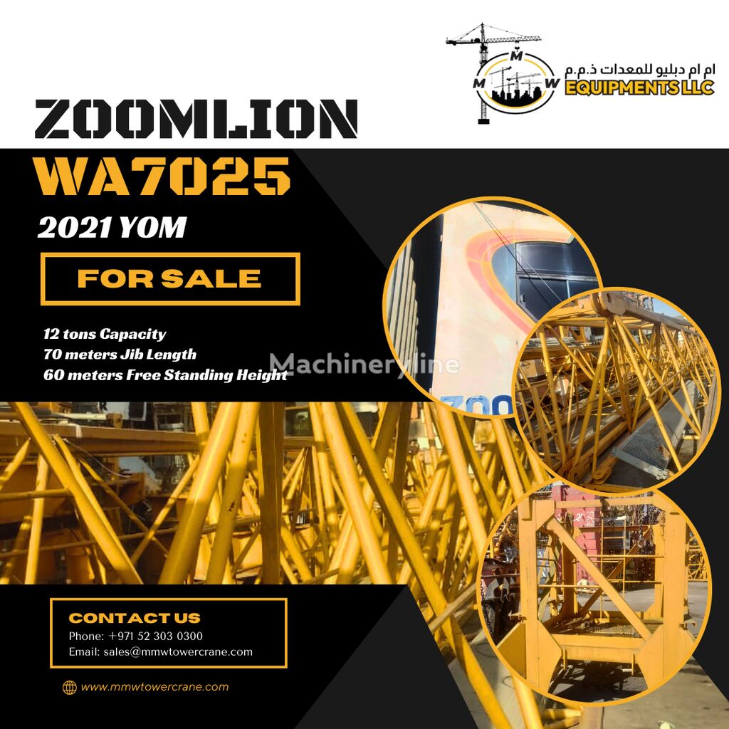 Zoomlion WA7025 toranjska dizalica