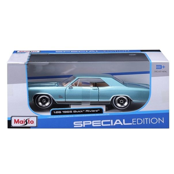 MAISTO METALNI MODEL AUTICA BUICK RIVIERA 1965 1:2