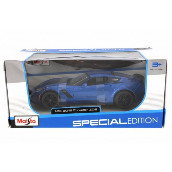 MAISTO METALNI MODEL AUTICA CORVETTE Z06 2015 1:24