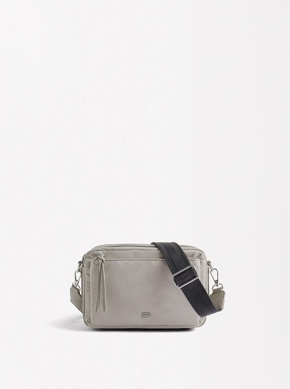 Nylon crossbody bag