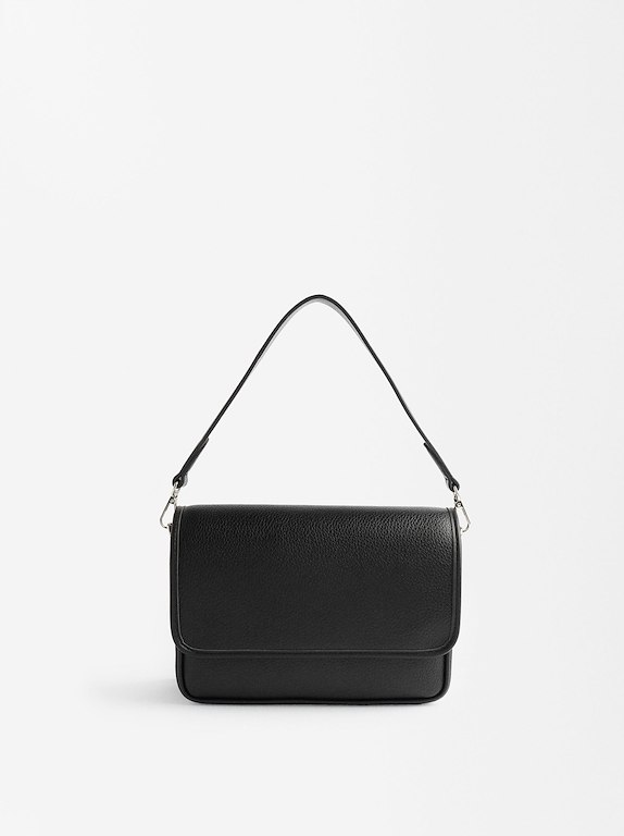 Textured Shoulder Bag