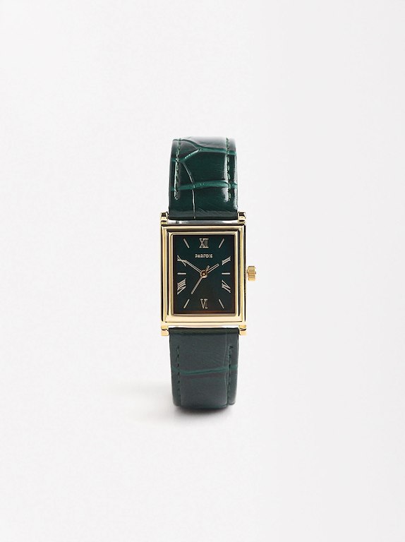 SQUARE CASE WATCH