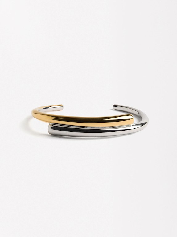 Open Bicolor Bracelet - Stainless Steel