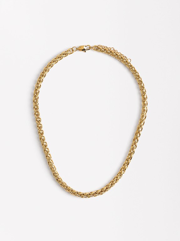 Short Chain Necklace - Stainless Steel