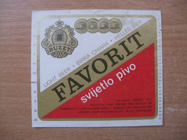 FAVORIT SVETLO PIVO