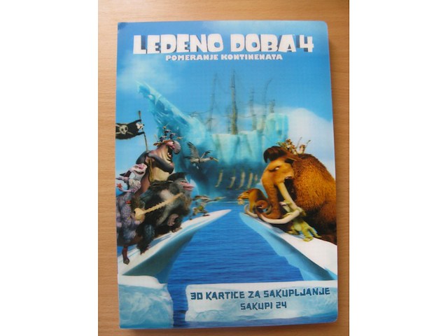 Ice age - Ledeno doba 3D kartice pun album