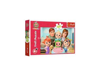 TREFL Puzzle Cocomelon Family - 60 delova