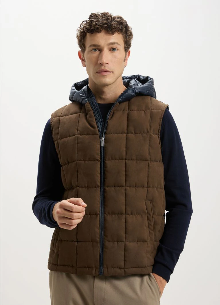 Two-tone hooded sleeve Var. duvan