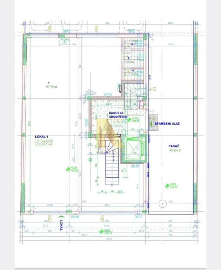 Izdavanje, poslovni prostor, 152m2, Nova Detelinara, Novi Sad, Novi Sad