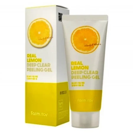 Farmstay Real lemon deep clear peeling gel