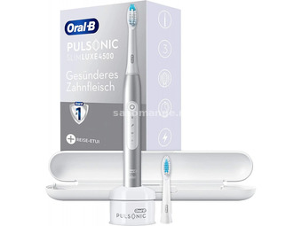 ORAL-B Pulsonic Slim Luxe 4500 Electronic toothbrush platina