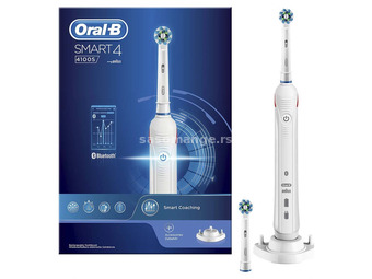 ORAL-B Smart 4 4100S Electronic toothbrush white