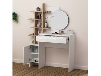 HANAH HOME Sto za šminkanje Mup White Oak