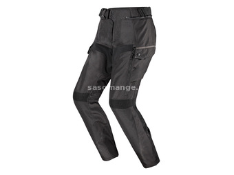 Moto pantalone LS2 TRAVEL muške crno tamno sive duge - 2XL