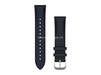 GARMIN Vivomove 3 watch strap 20mm dark blue Skin silver buckle (Quick Release)