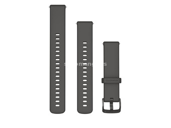 GARMIN Venu 3 watch strap 18mm grey silicone (Quick Release)