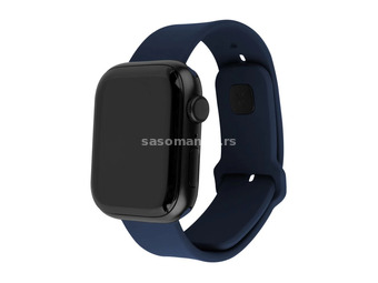 FIXED Silicon sportos szíjkészlet Apple Watch Ultra 49mm blue