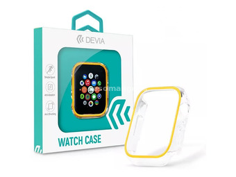 DEVIA iWatch 40 mm Luminous Series Shockproof silicone protection case gold