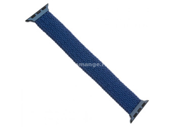 FIXED Elastic Nylon Strap for Apple Watch 38/40mm L size blue