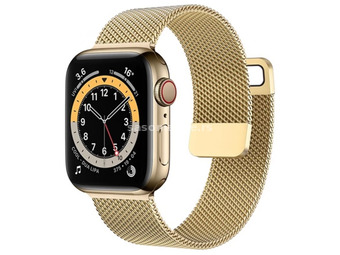 MYBANDZ Milanese metal watch strap Apple Watch 38-40-41mm gold