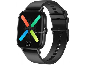 ACTIVA Pixel smart watch black capsular silicone strap black