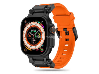 TECH-PROTECT Delta Pro watch strap Apple Watch 42mm / 44mm / 45mm / 49mm orange and black