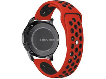 XPRO Samsung Watch / Gear S3 lélegző belt red / black S size