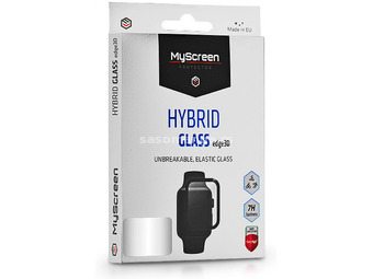 MYSCREEN Hybrid Glass Edge 3D screen protector Apple Watch 6/SE (44mm) black