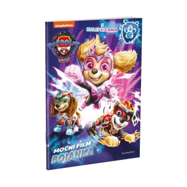 PAW PATROL MOĆNI FILM BOJANKA EGM4760