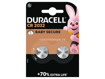 DURACELL Baterija Coin LM2032 CR2032/ 2 kom