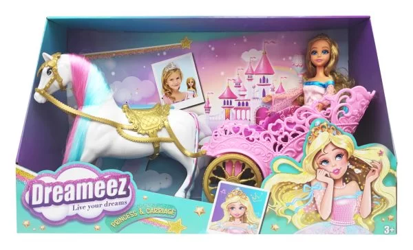 DREAMEEZ PRINCESS SA KOČIJOM I KONJEM 10119