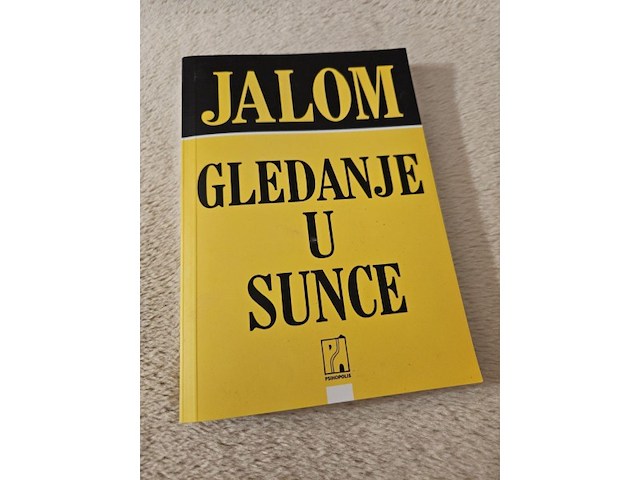 Gledanje u Sunce, Irvin Jalom