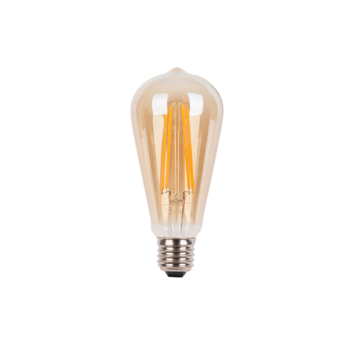 LED SIJALICA DIMABILNA E27 4W 2300K AC220V ST6 AMBER GREEN TECH